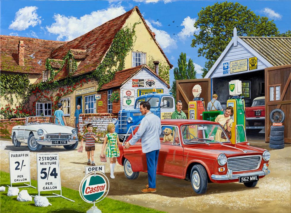 Filling Up | Trevor Mitchell - Artist