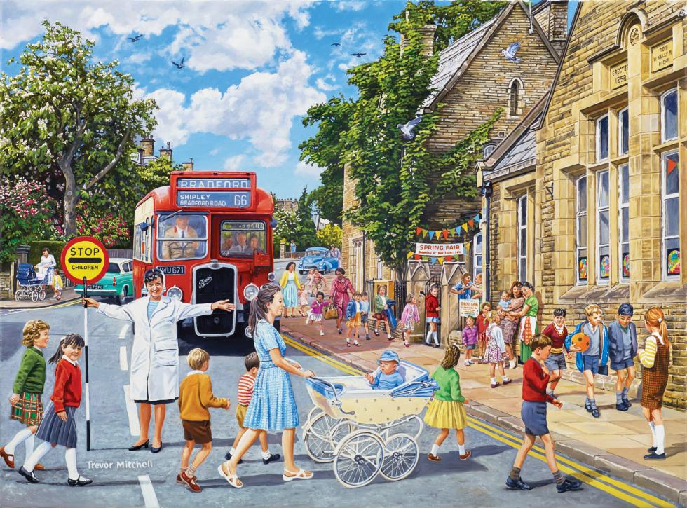 The Lollipop Lady | Trevor Mitchell - Artist